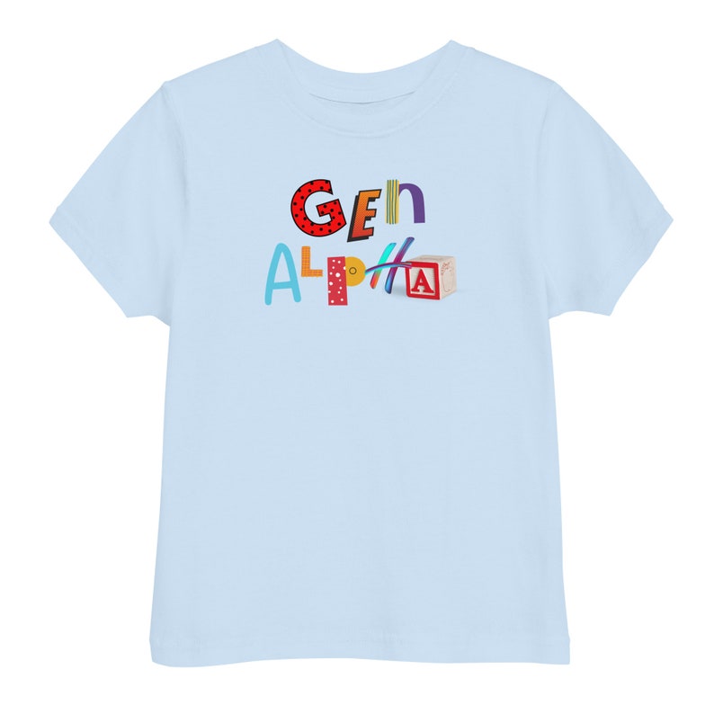 Gen Alpha / Gen Alpha Shirt / Gen Alpha Toddler Tee / Generational T ...
