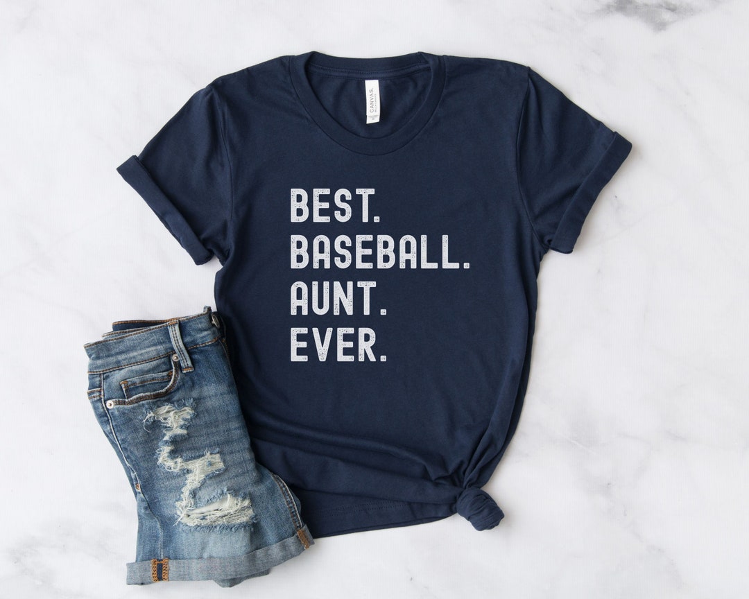 Baseball Aunt Shirt, Baseball Tshirt Sport Aunt T Shirt Best Baseball ...