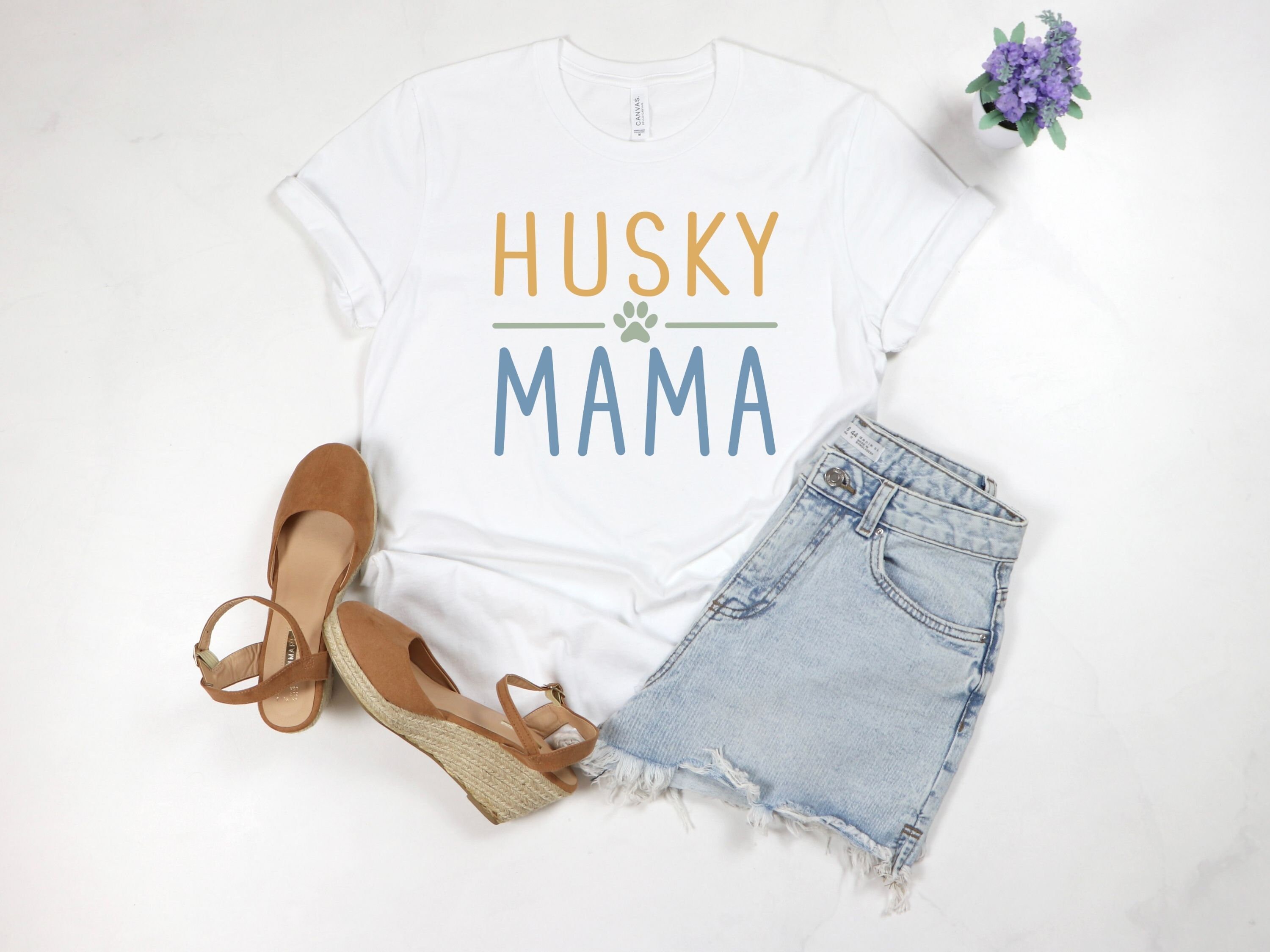 Camisa Husky Mama, camiseta de mamá perro, camisa Husky, camiseta Husky ...