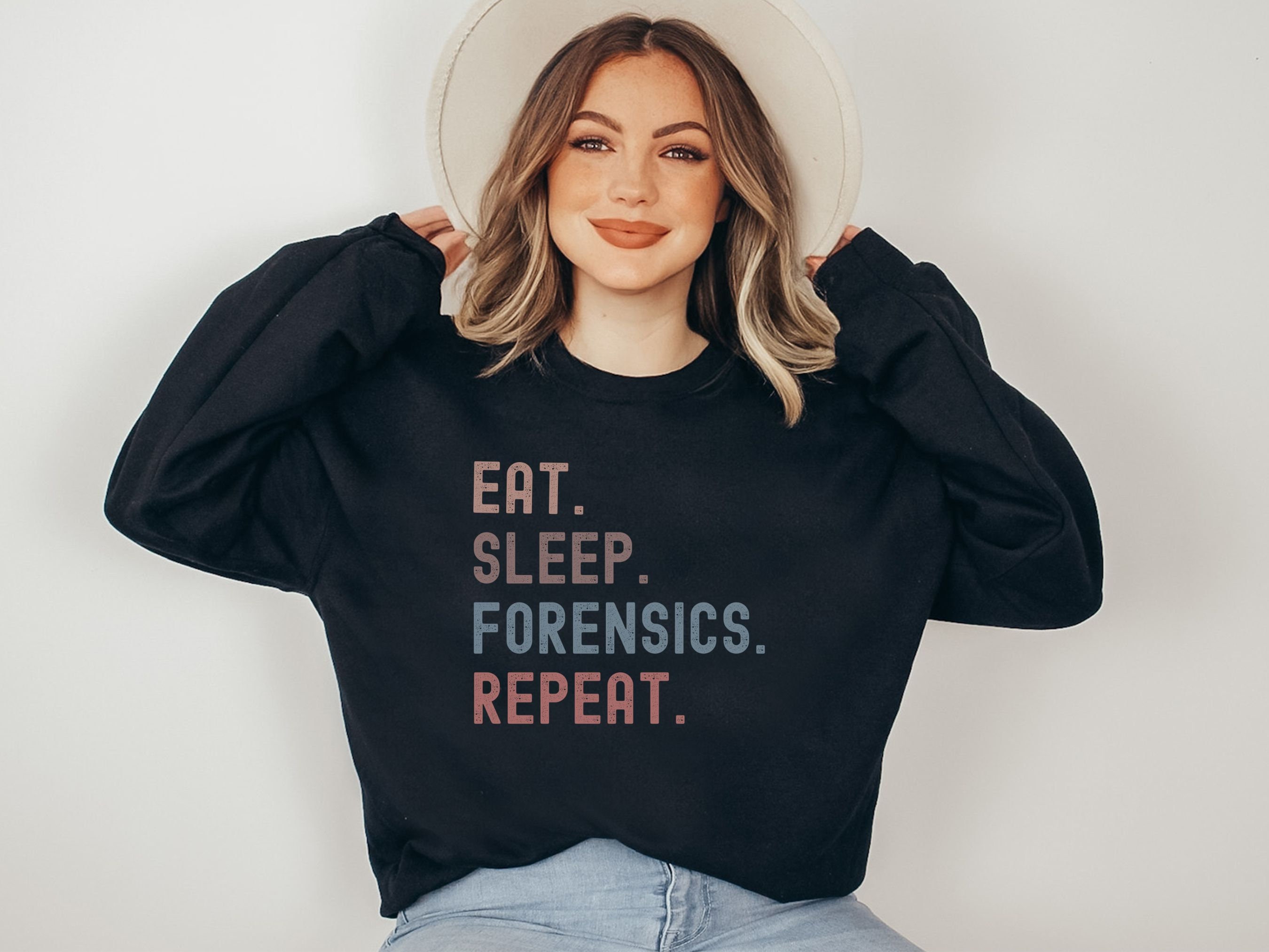 Funny Forensics Shirt, Forensic Science Gift, True Crime Sweatshirt ...