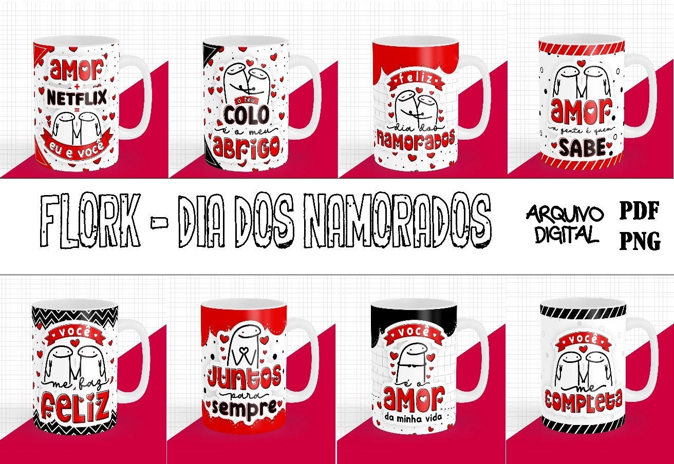Flork Meme - Valentine's Day - Mockup Mug - Etsy
