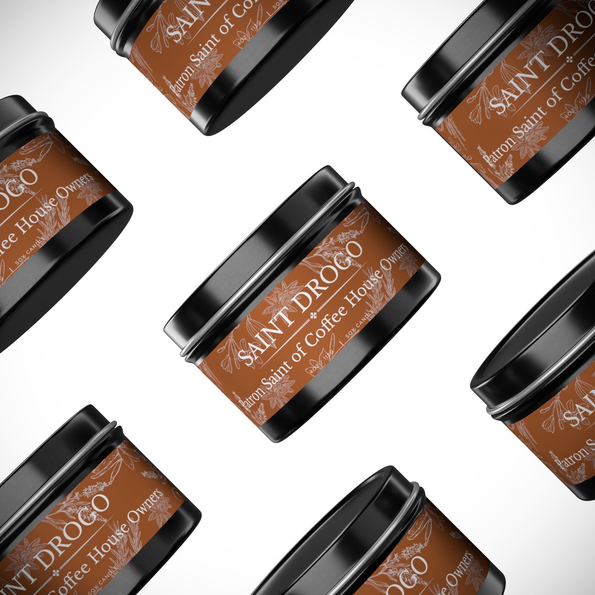 Saint Drogo Patron Saint of Coffee House Owners Prayer Candles 4 Oz ...