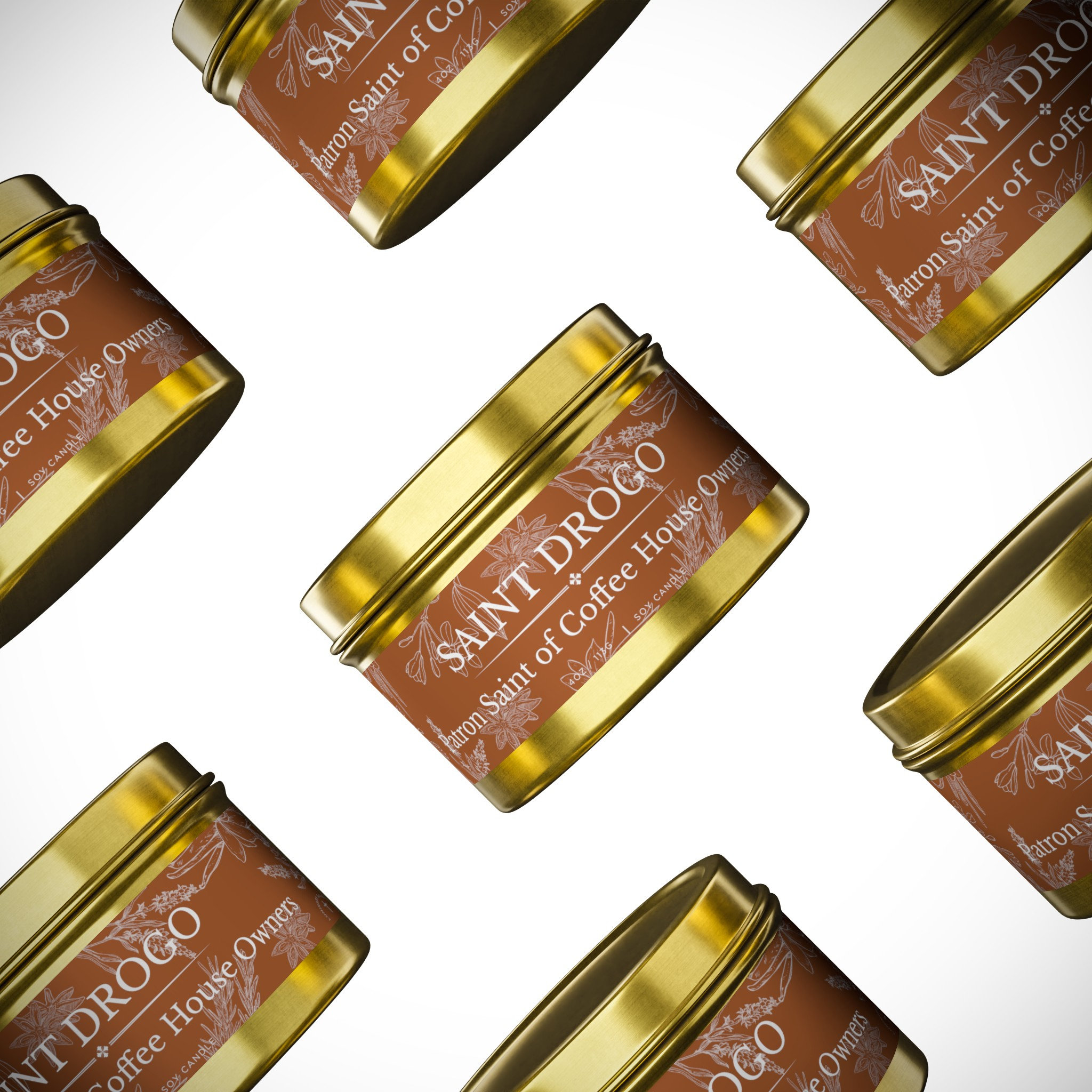 Saint Drogo Patron Saint of Coffee House Owners Prayer Candles 4 Oz ...