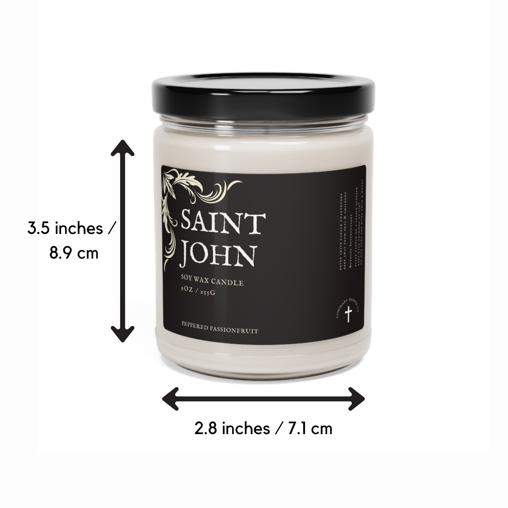 Saint John the Apostle Prayer Candle, 9oz, Devotional Candles, Catholic ...