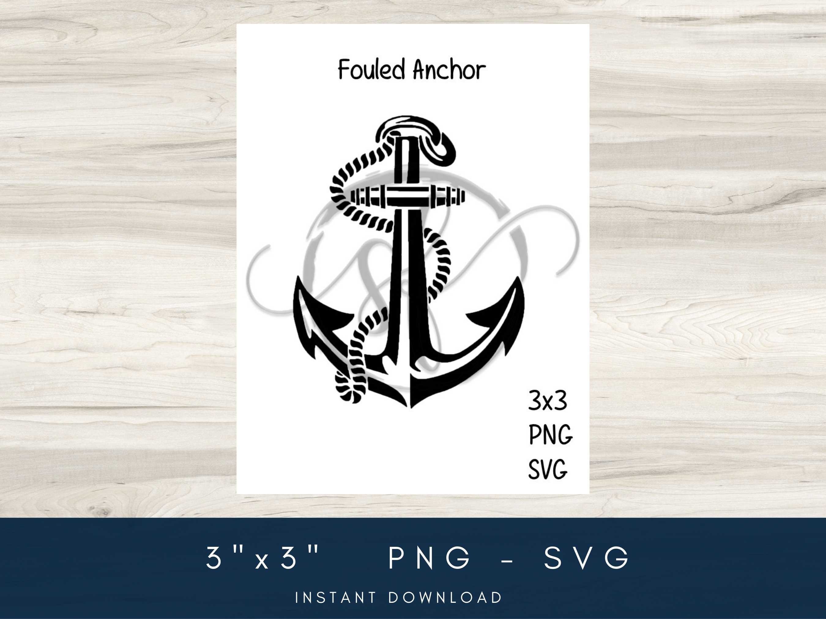Fouled Anchor SVG Fouled Anchor PNG Navy Chief Cut File - Etsy Hong Kong