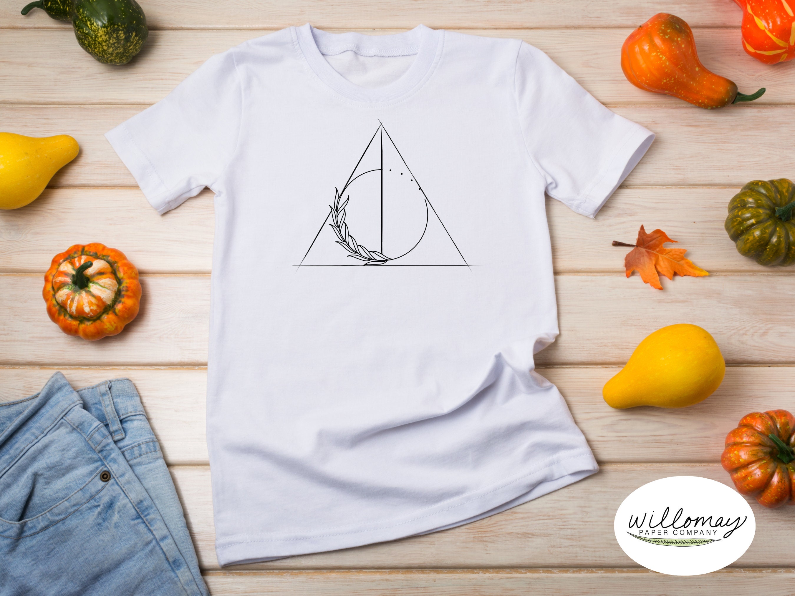 Wizard Hallows Triangle Design SVG PNG PDF - Etsy