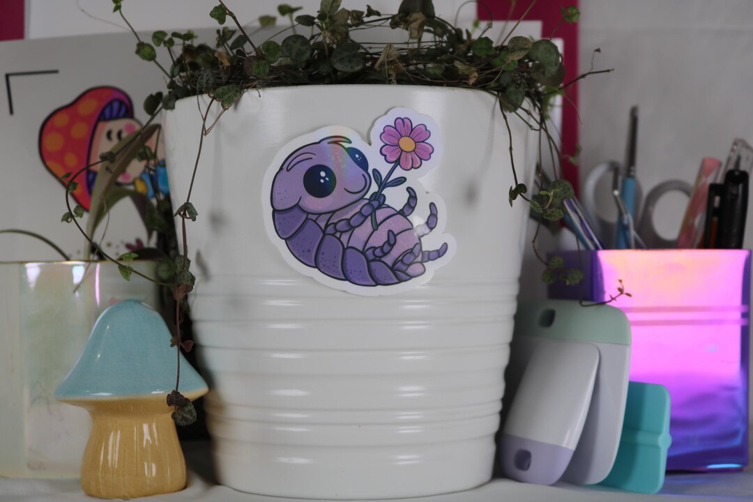 Isopod Love Bug Sticker – 3” of Pure Cuteness - Etsy