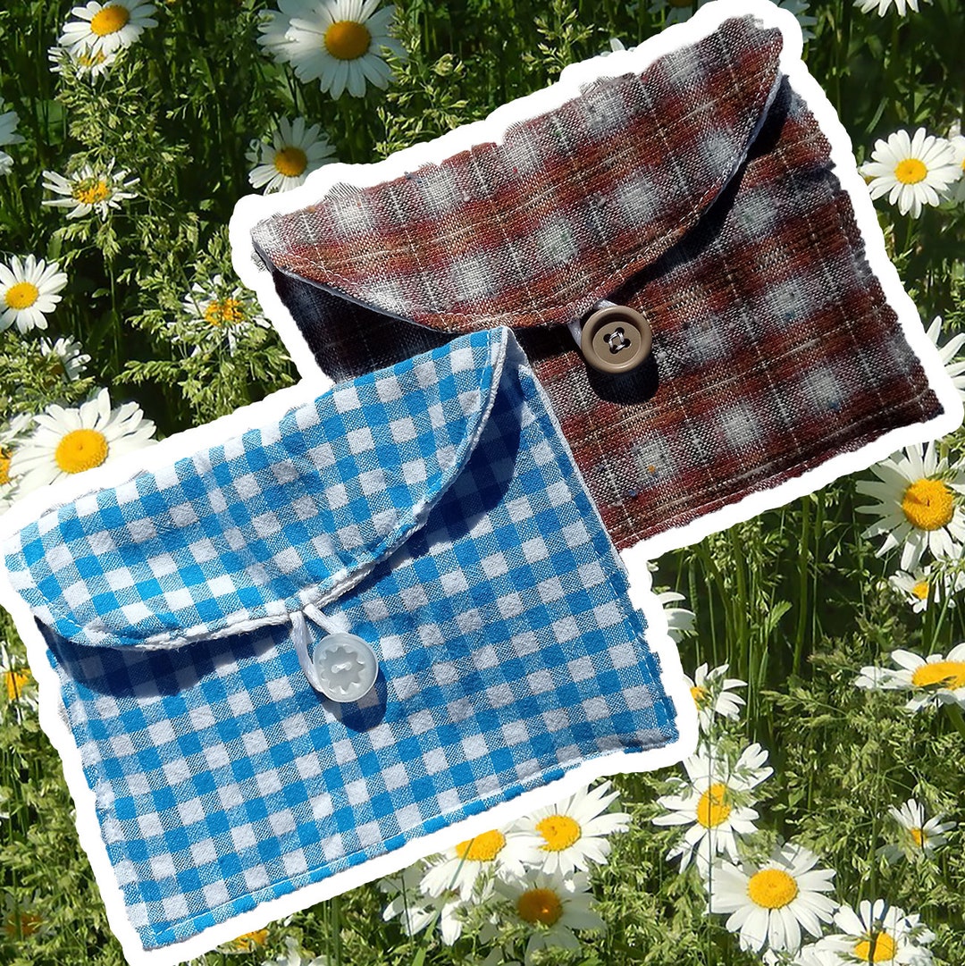 Small Upcycled Vintage Fabric Pouches, Handmade, Storage - Etsy