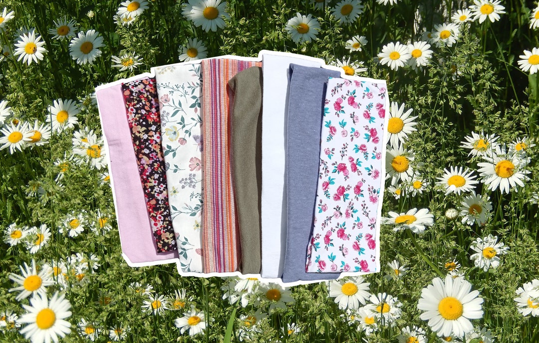 Handmade Fabric Hair Bands Several Colors Available - Etsy