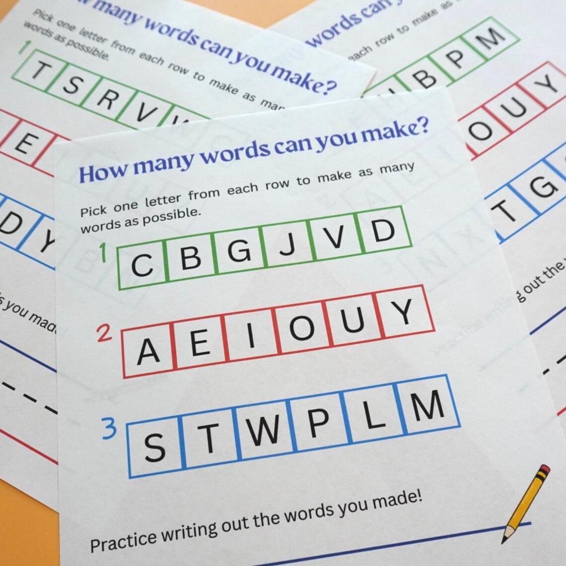 CVC Worksheet Activity | Word Building | Preschool - Kindergarten ...