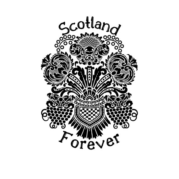 Scotland Forever Digital Sticker Download | Etsy