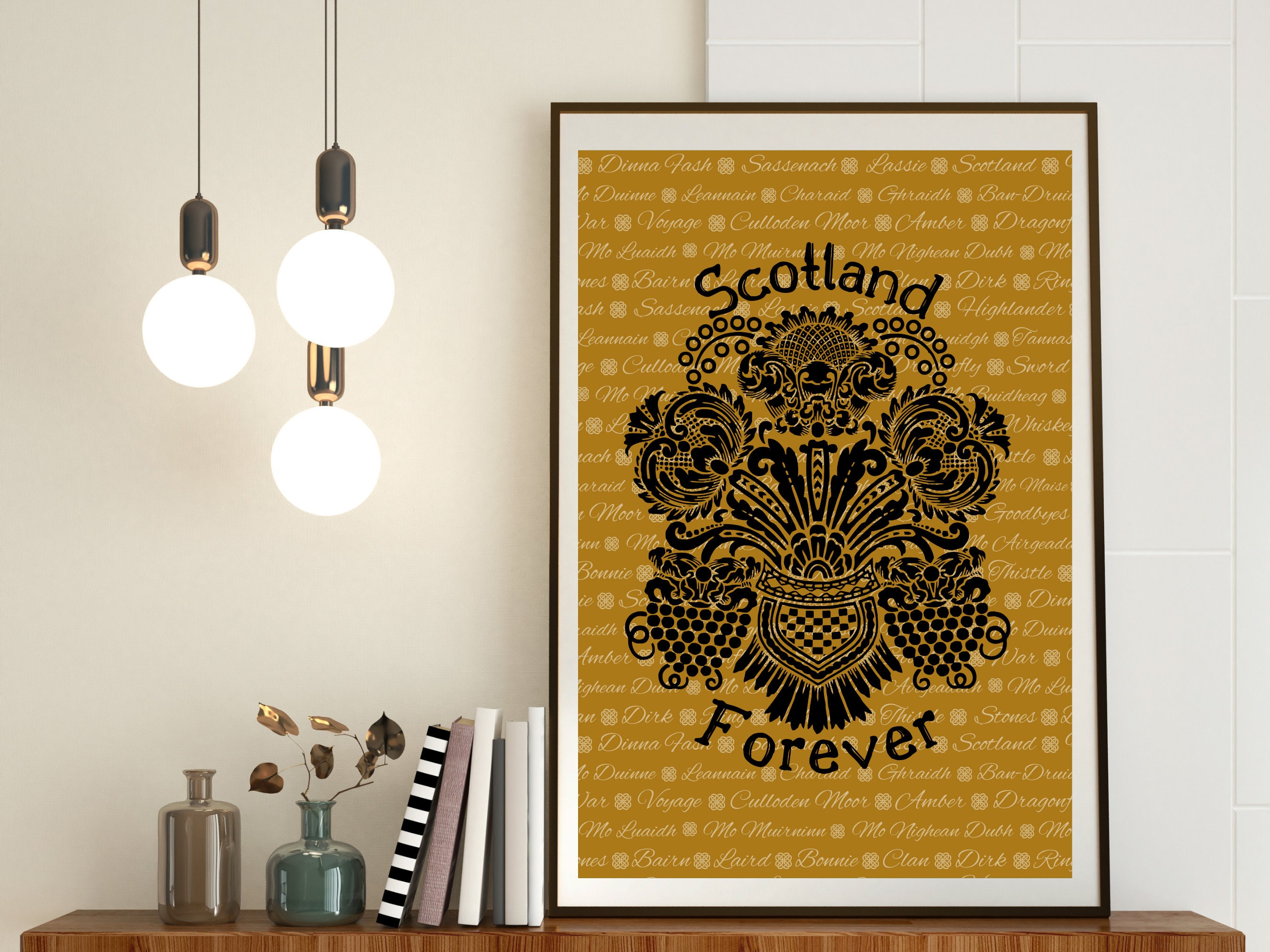 Outlander & Scotland Inspired Digital Paper Pack Download - Etsy