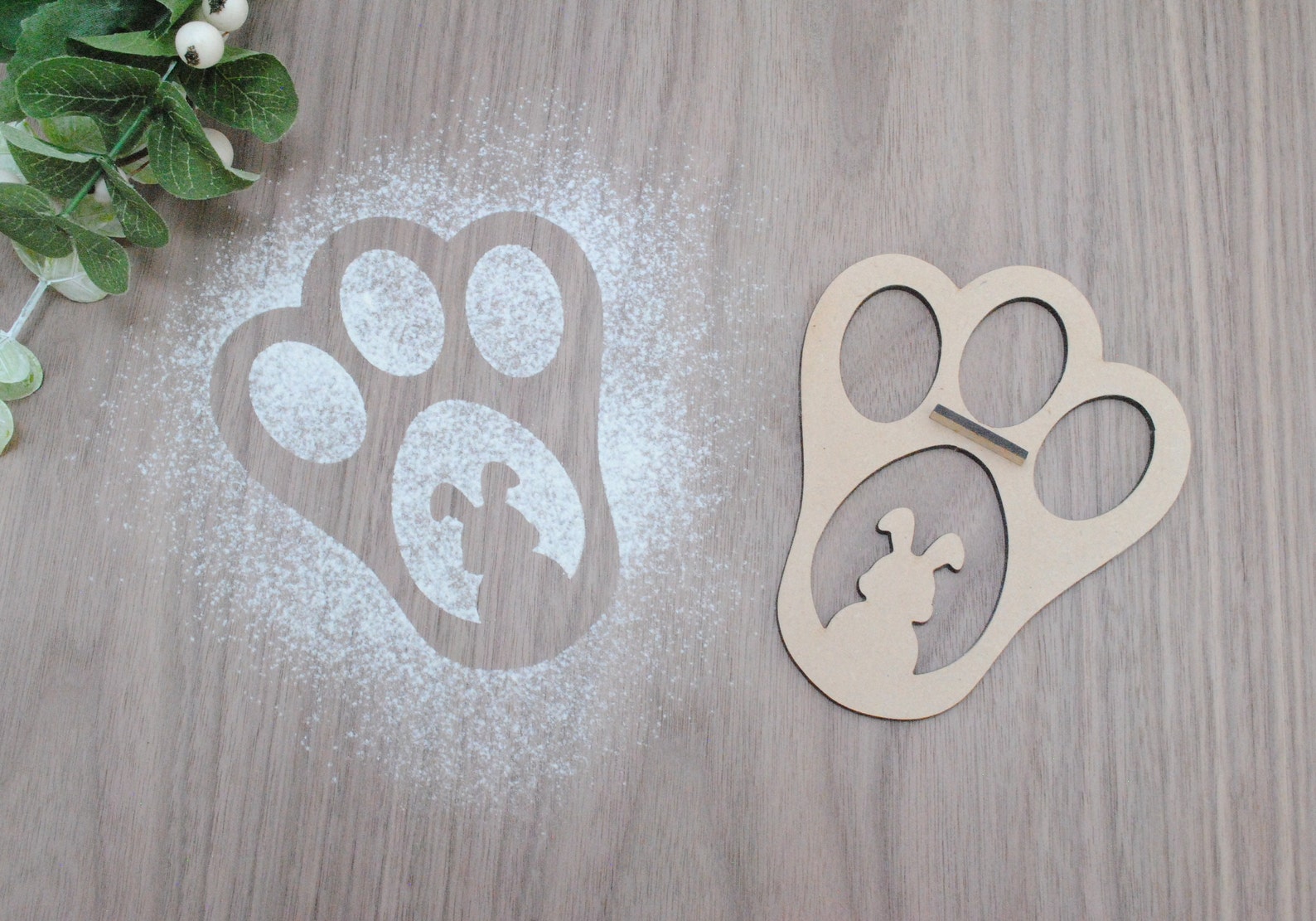 Laser Cut DIGITAL FILE Only - Easter Bunny Rabbit Footprint File, Laser ...