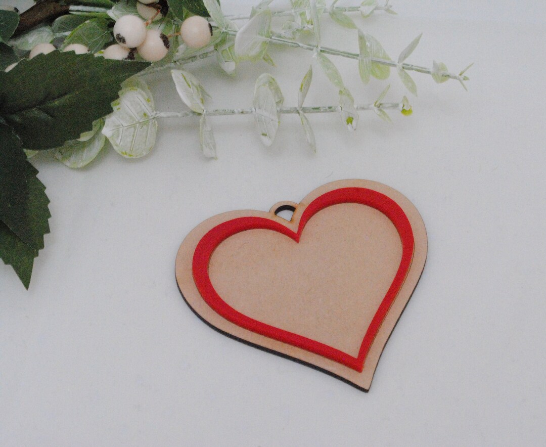 Laser Cut Digital File Only - Heart Digital File, Laser Cut Files With ...