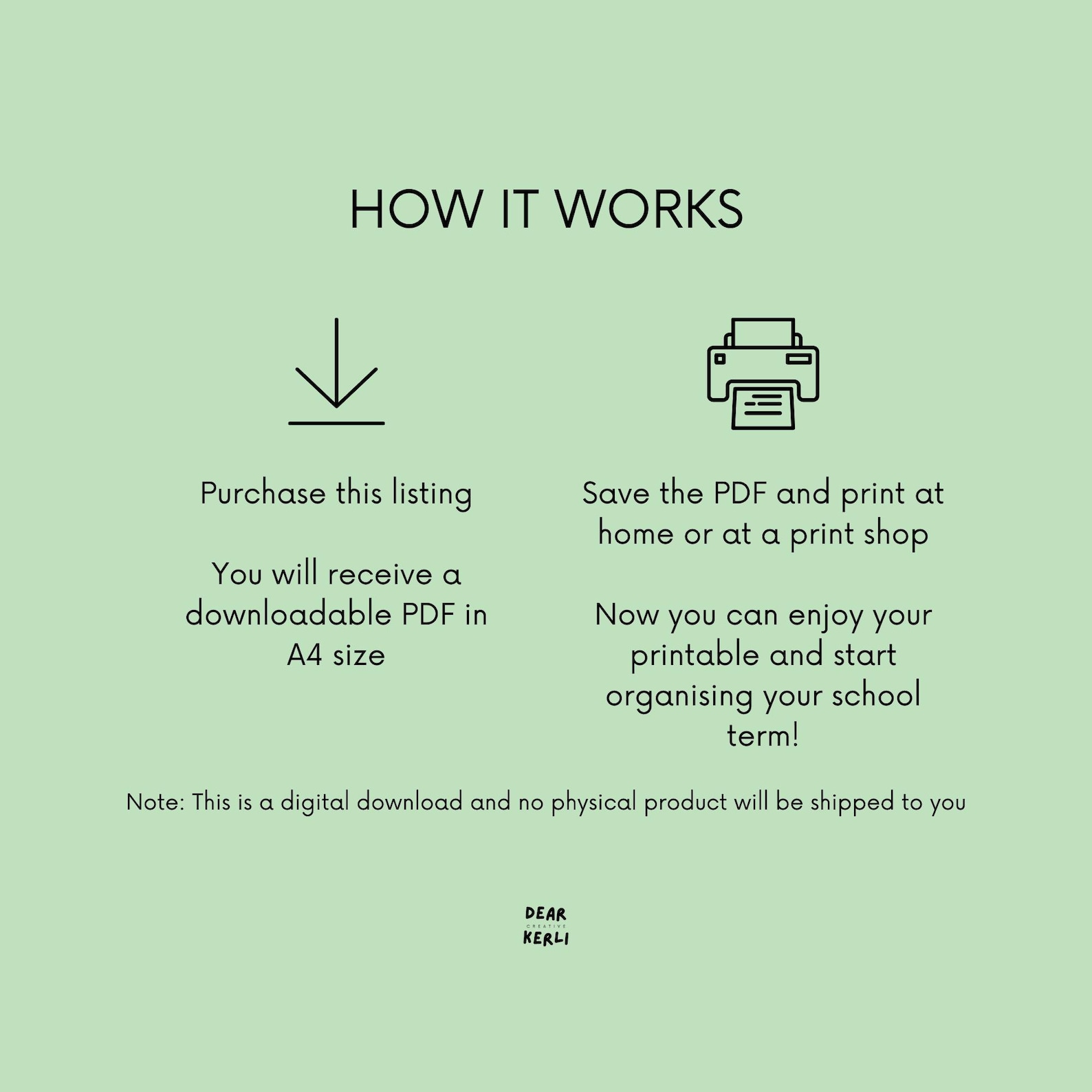 2025 QLD School Calendar Term by Term Calendar Portrait School Term ...