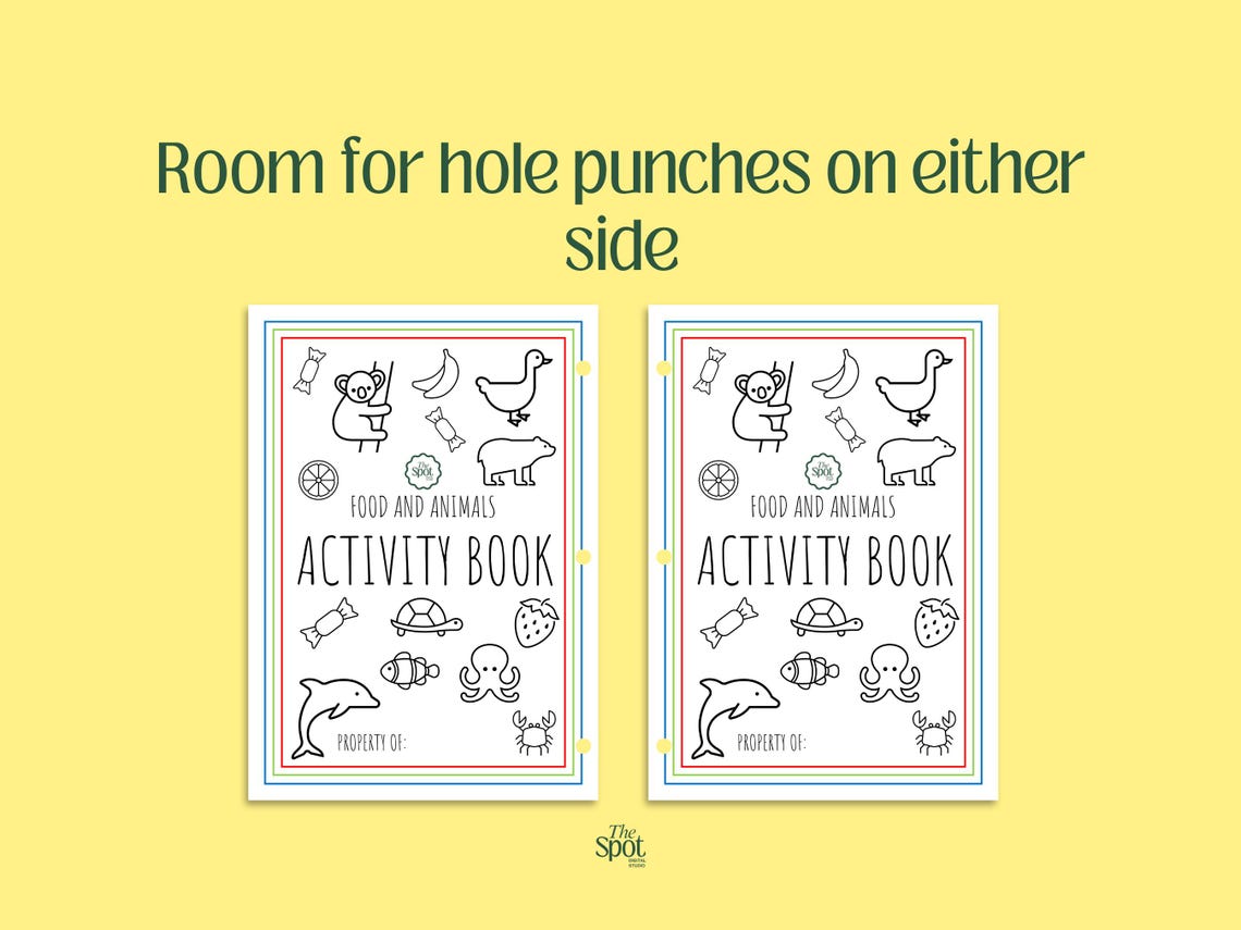 Kids Activity Pack Printable Activity Pack for Children Worksheets for ...