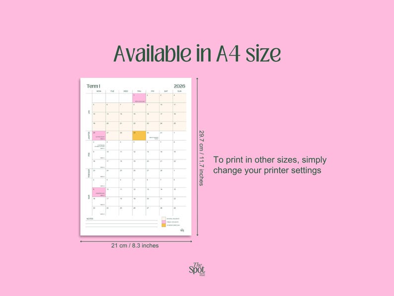 2026 Australian Capital Territory School Calendar: Term Planner for ...