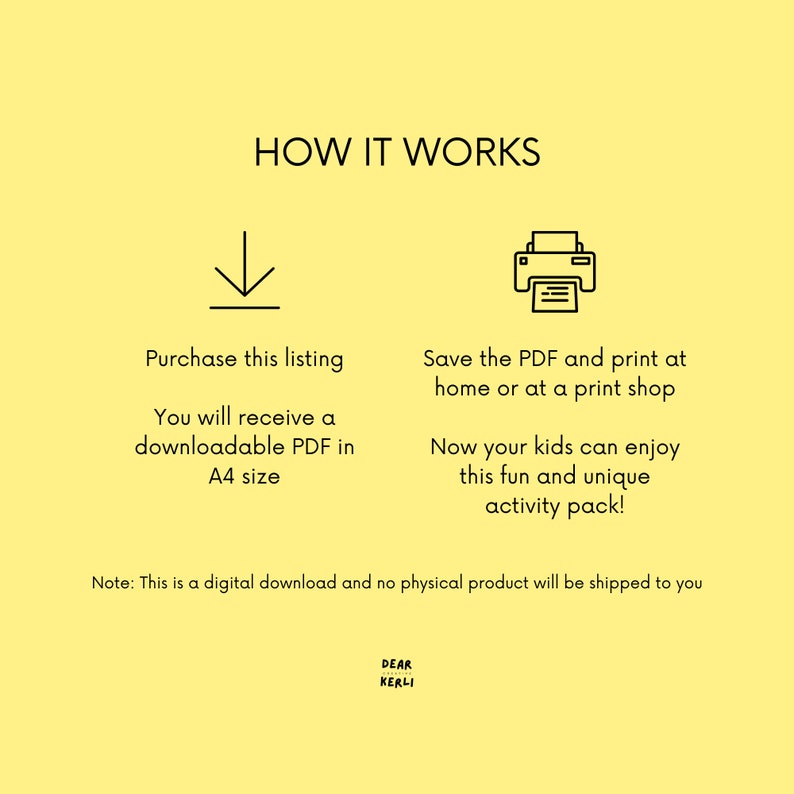 Kids Activity Pack Printable Activity Pack for Children Worksheets for ...