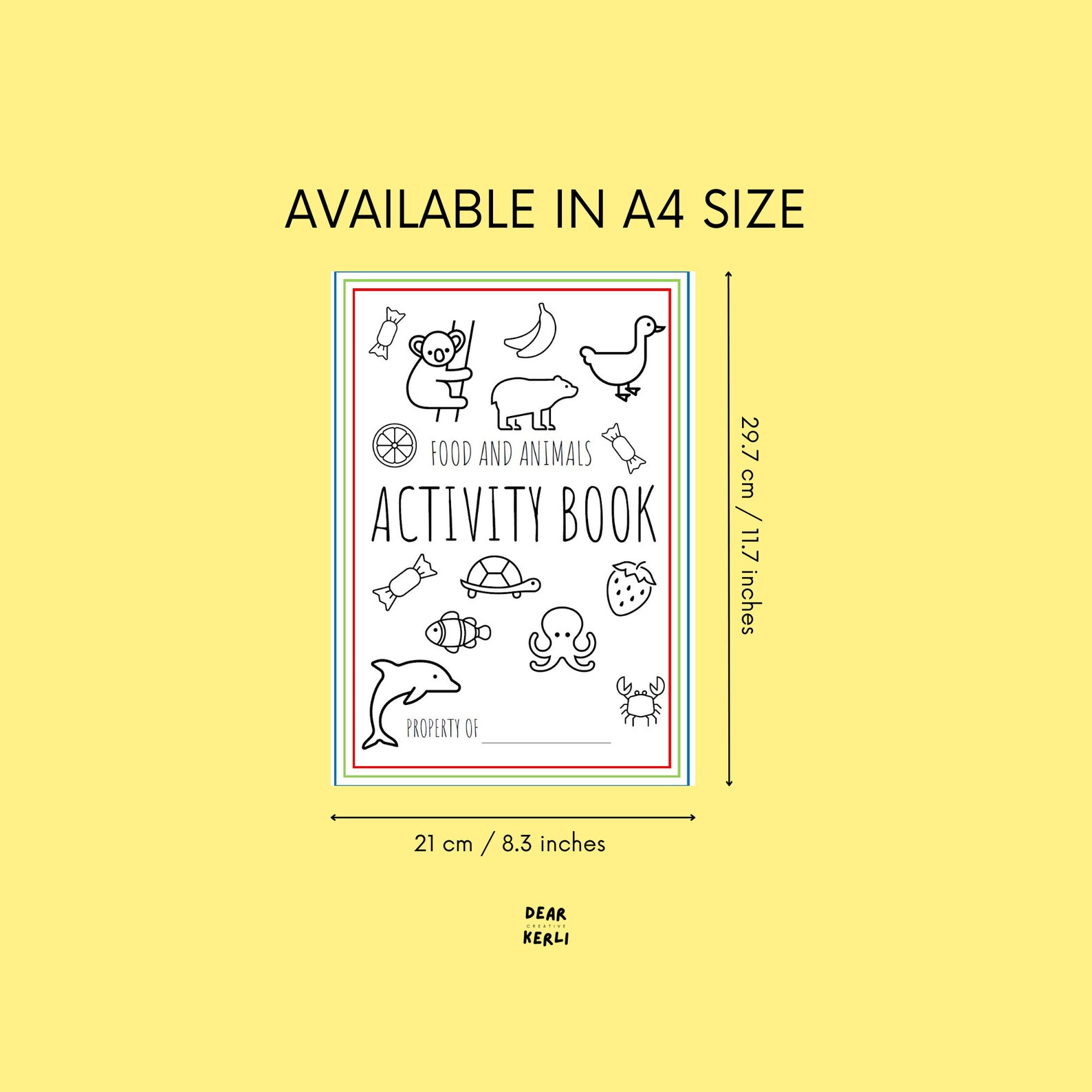 Kids Activity Pack Printable Activity Pack for Children Worksheets for ...