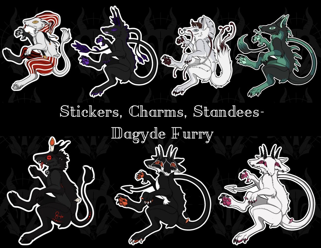 Charms, Key Ring Dagyde Furry - Etsy