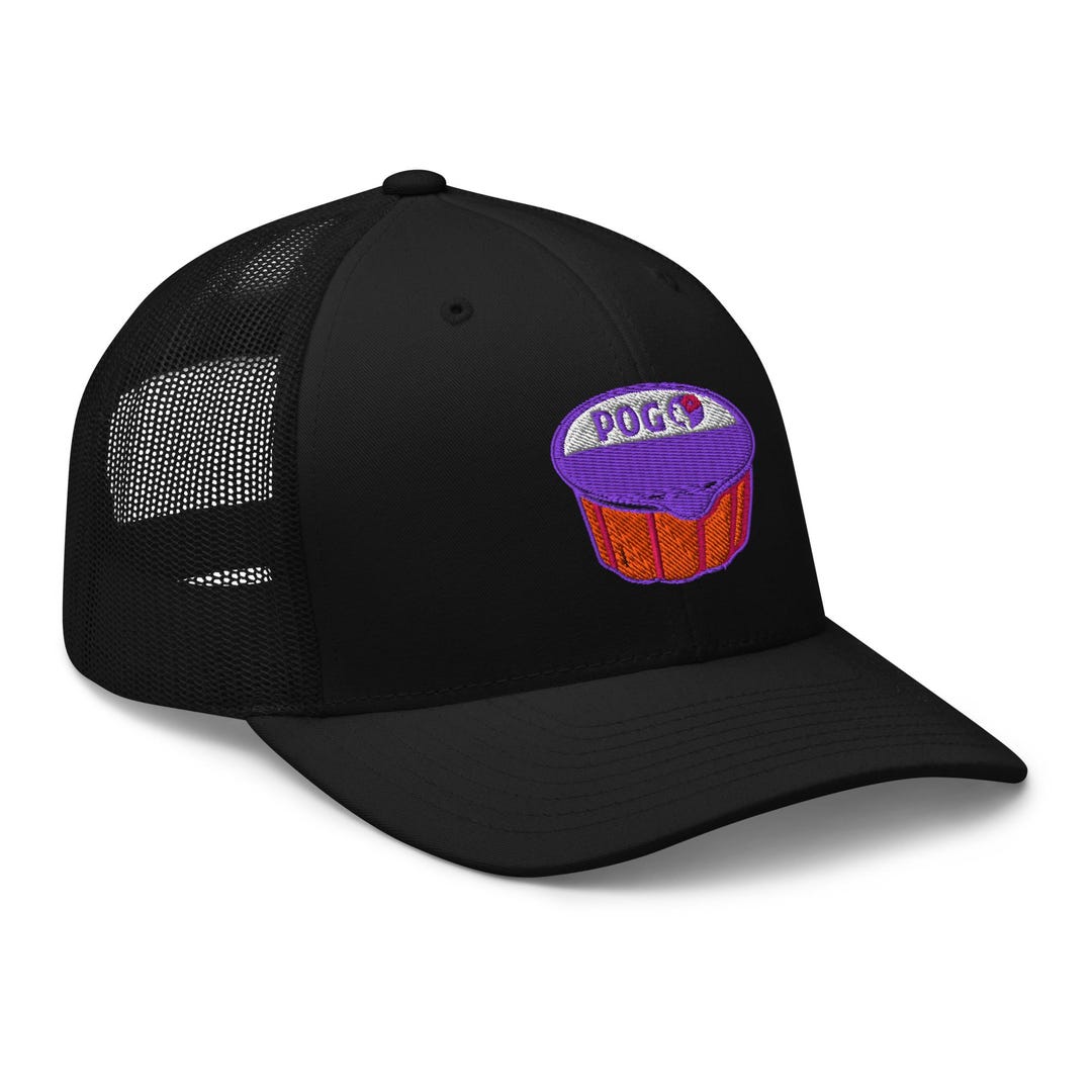 POG Juice Embroidered Trucker Cap - Hawaiian Airlines-inspired Hat - Etsy