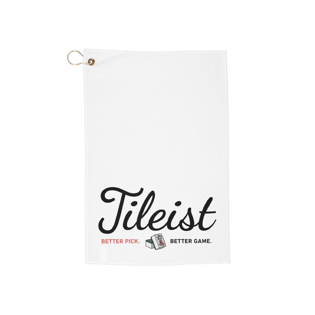 Mahjong Tileist Golf Towel - Etsy