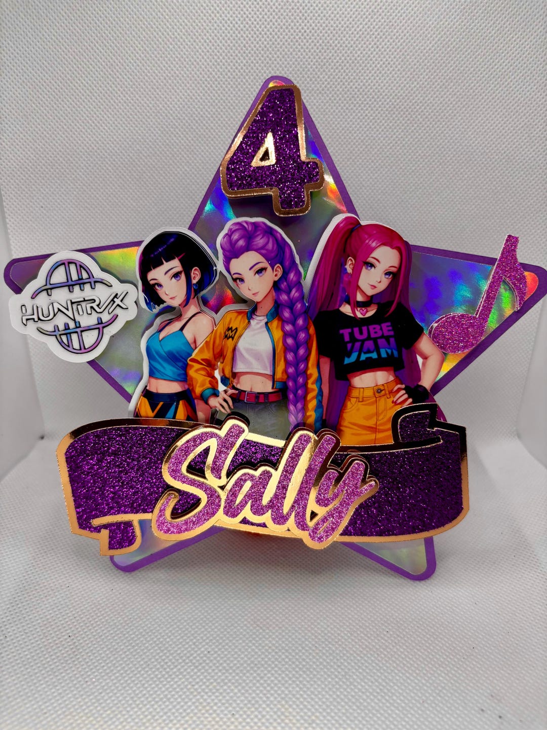 Korean Pop Style Cake Topper - Etsy