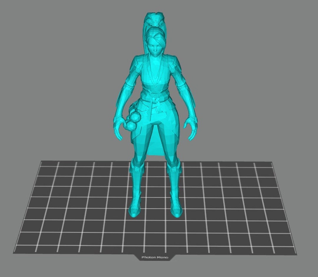 Sage - Valorant - 3D STL File - Etsy