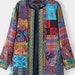 Women Bohemian Ethnic Design Spring Jackets Boho Elegant Floral Printed ...