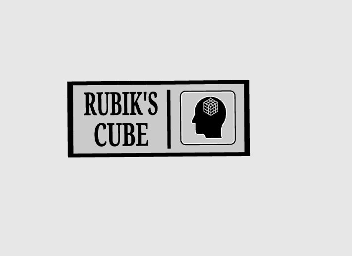 3D Design Rubik's Cube Sign - Etsy