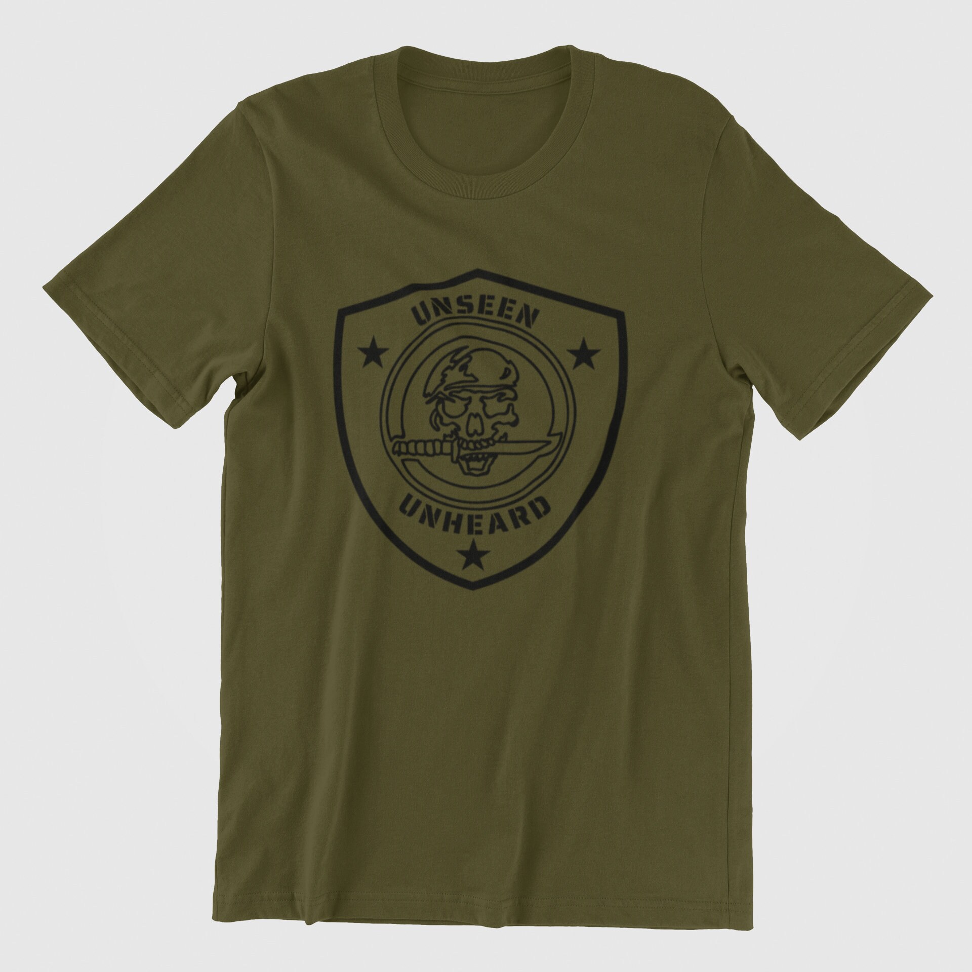 Unseen, Unheard, Military, Army, Marines, T Shirt, USA, United States ...
