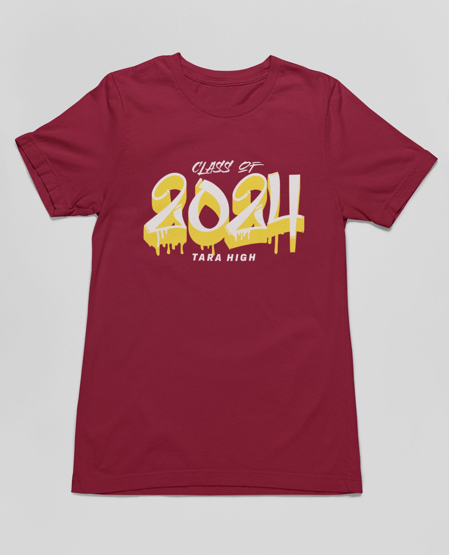 Class of 2024, High School Tee, College Tee, Graphic Tees, Graduation T ...