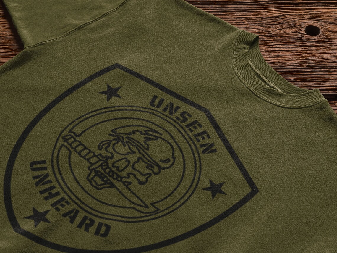 Unseen, Unheard, Military, Army, Marines, T Shirt, USA, United States ...