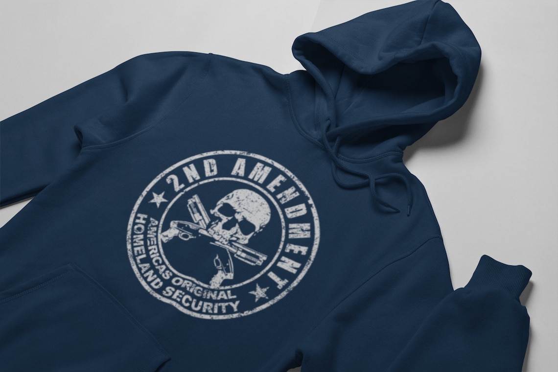 2nd Amendment, Hoodie, Homeland Security, Skulls - Etsy