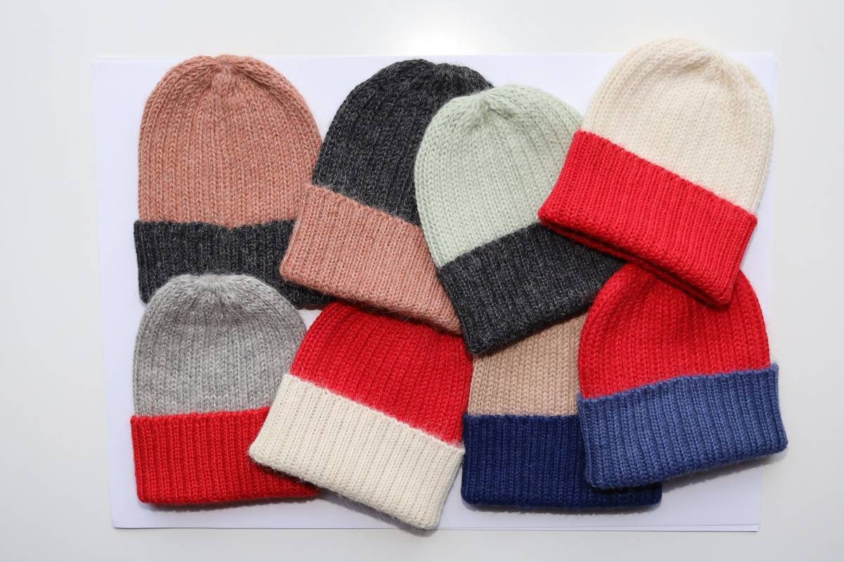 Where's Wally Inspired Red and White Beanie Hat Made From 100% Alpaca ...