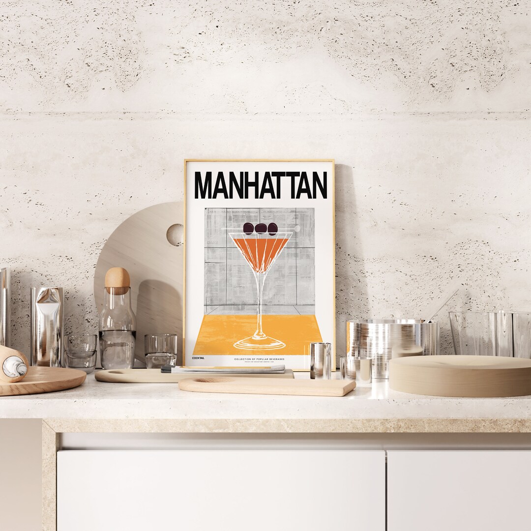 Poster MANHATTAN - Etsy