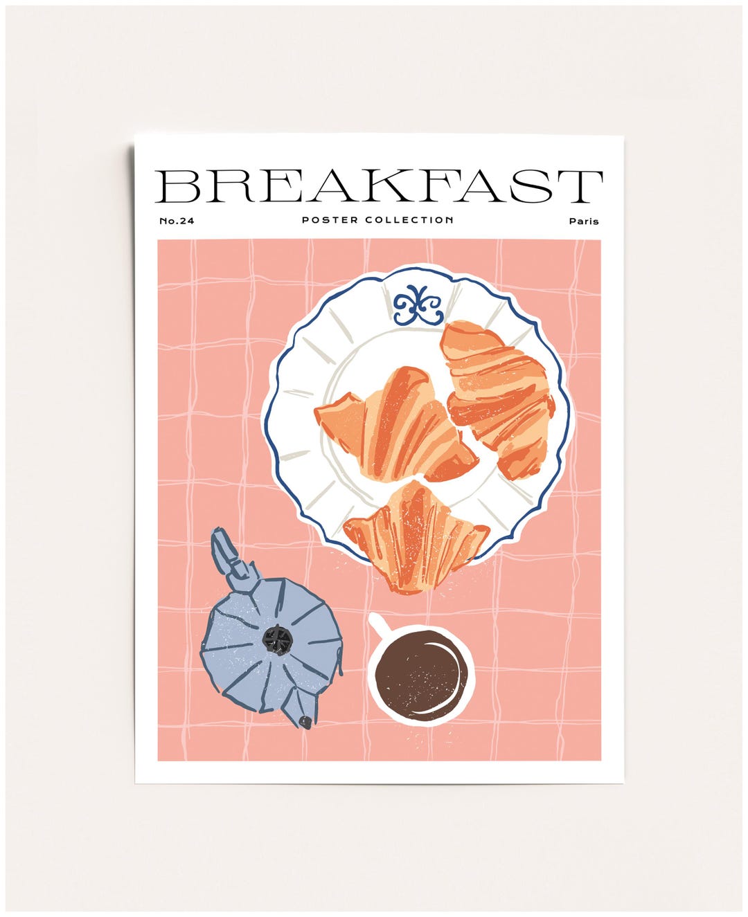 Poster - Breakfast - Etsy