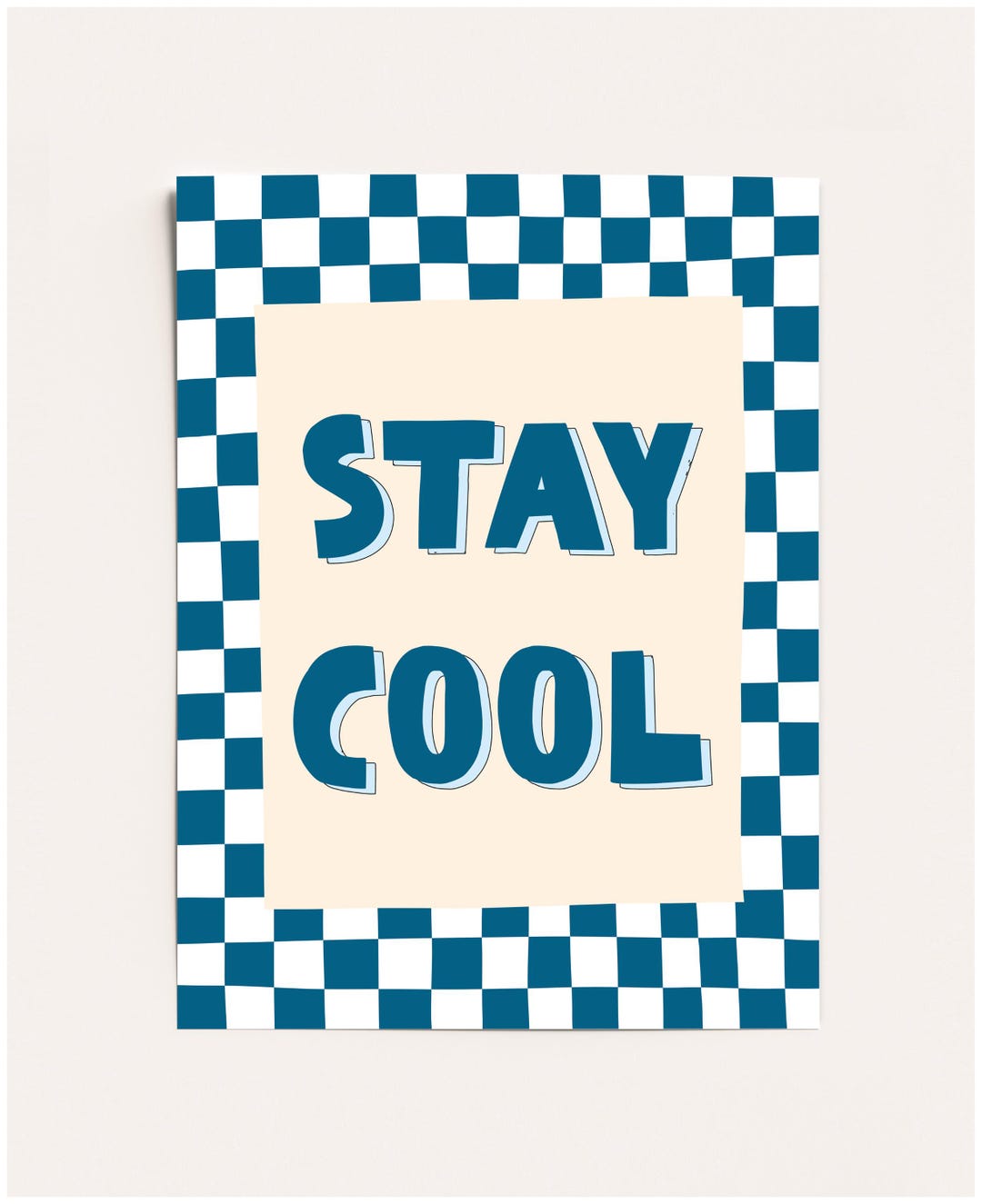 Stay Cool Poster - Etsy