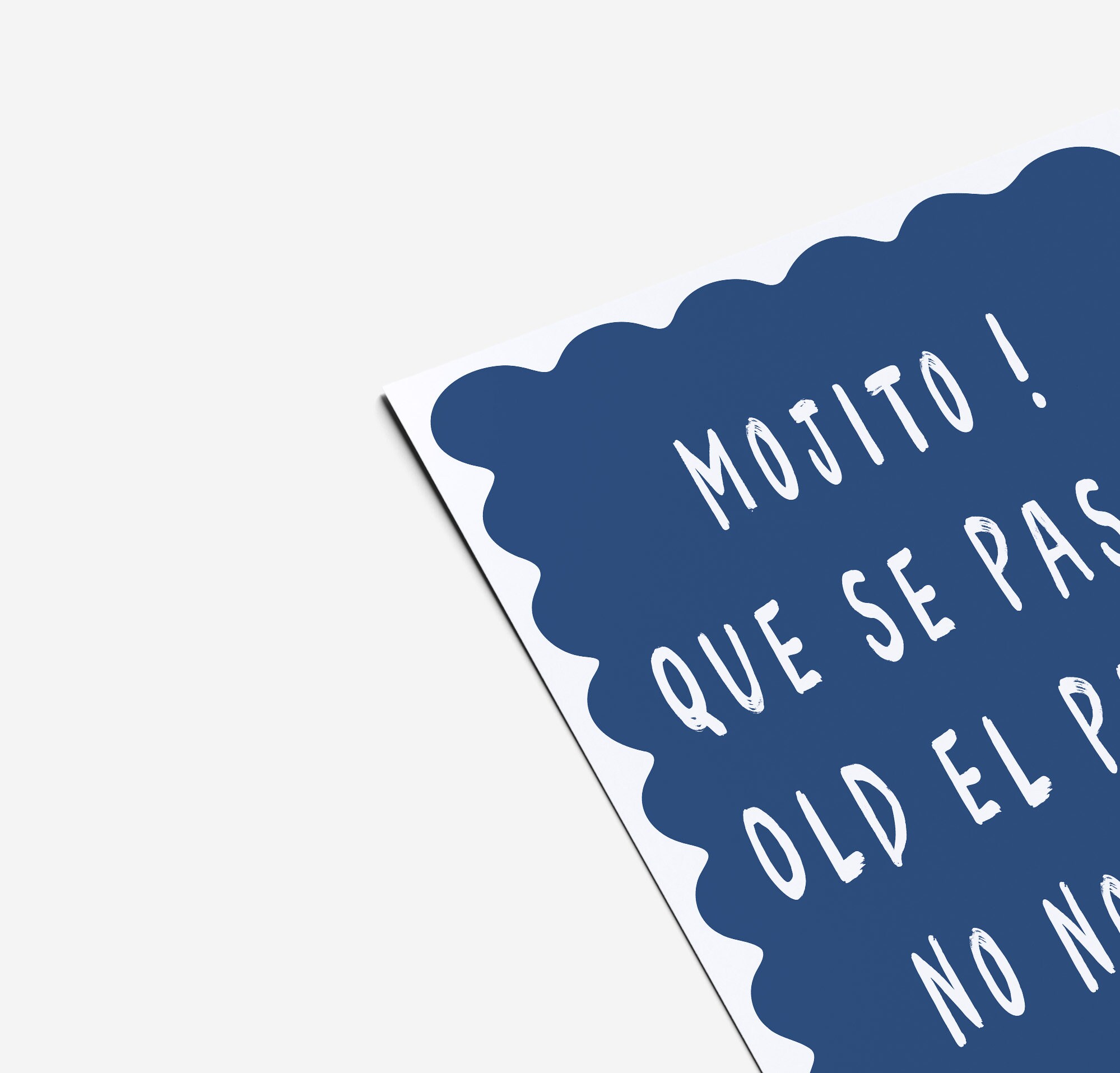 Poster MOJITO No No José - Etsy