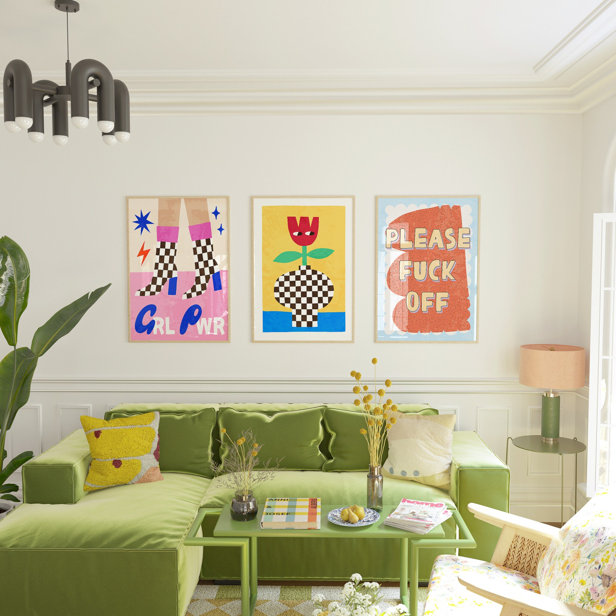 Poster HOME Not SWEET HOME... - Etsy