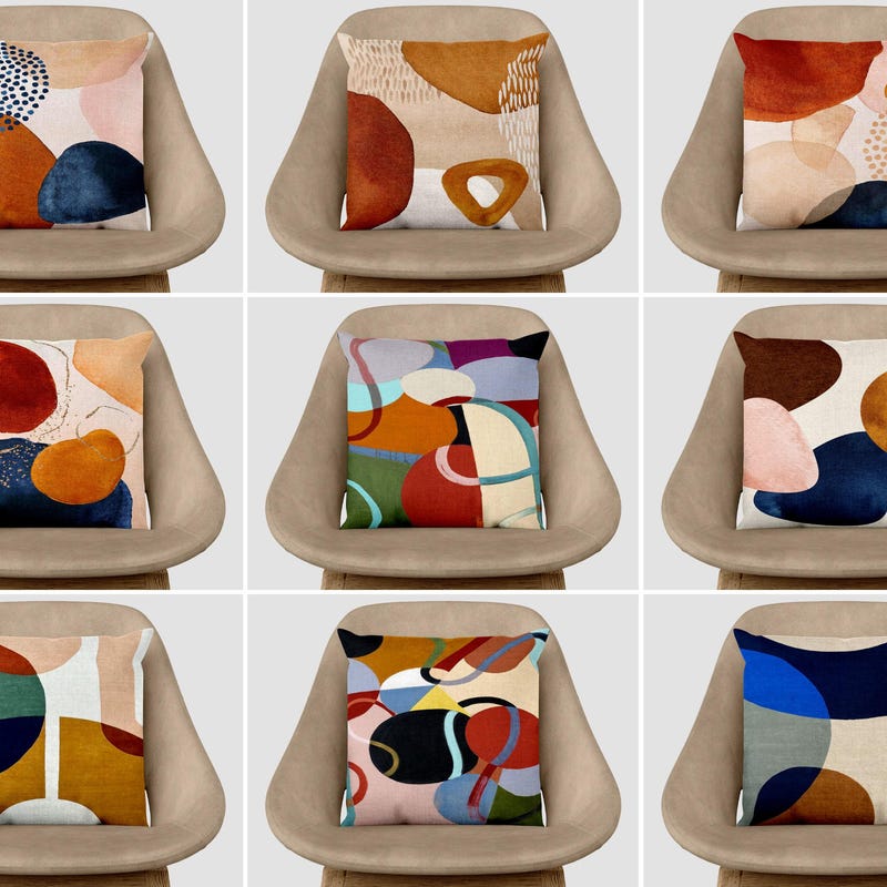 Modern Cushion - Etsy