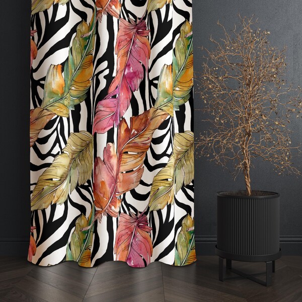 Tropical Curtains - Etsy UK