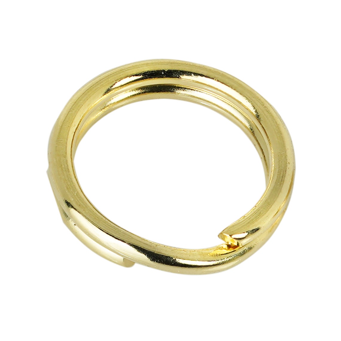 14K Solid Gold Split Rings: Jewelry Charm Connectors - Etsy