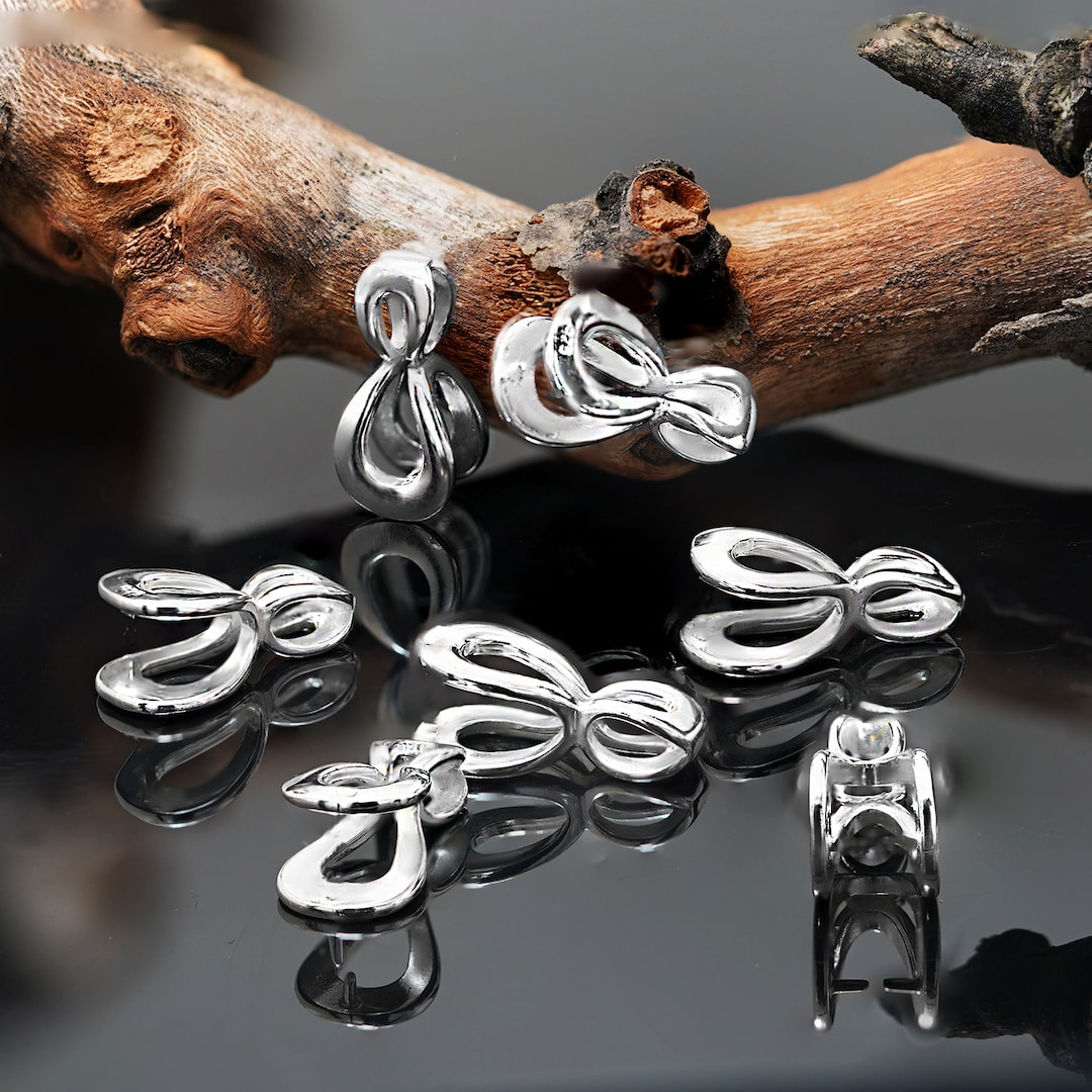 925 Sterling Silver Pendant Bails – DIY & Repair Jewelry Findings for ...