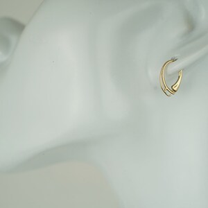 14K Fine Gold Lever Back Pair, DIY and Repair Earrings - Etsy