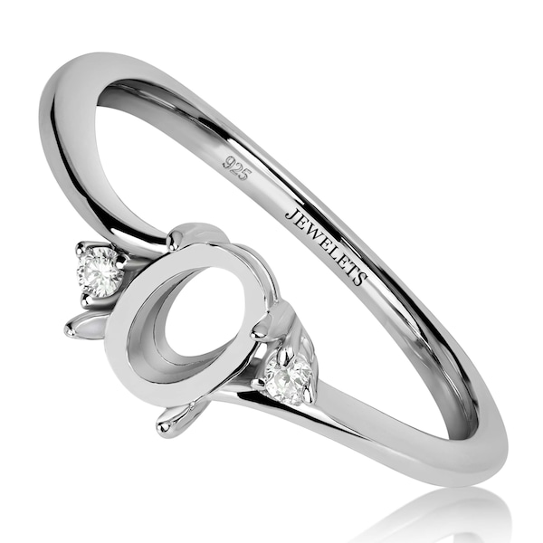 Ring Setting No Stone 925 - Etsy