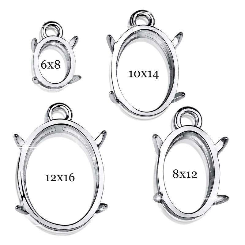 Findings Pendant Prong - Etsy