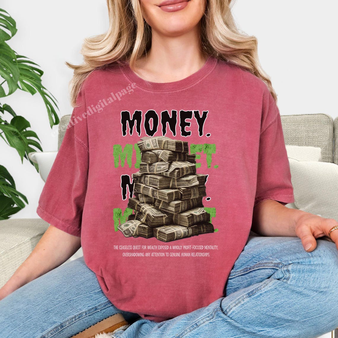 Money Streetwear PNG Bundle – Streetwear Cash Design Bold Urban Digital ...