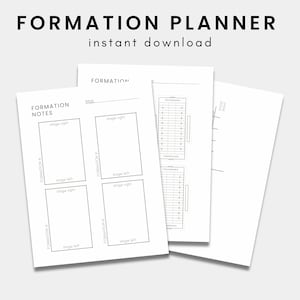 Dance Formations Planning Printable Sheets | Dance Choreography ...