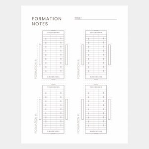Dance Formations Planning Printable Sheets | Dance Choreography ...